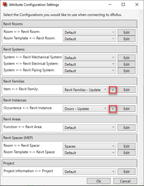 Create and synchronizing Sub Attribute Configurations